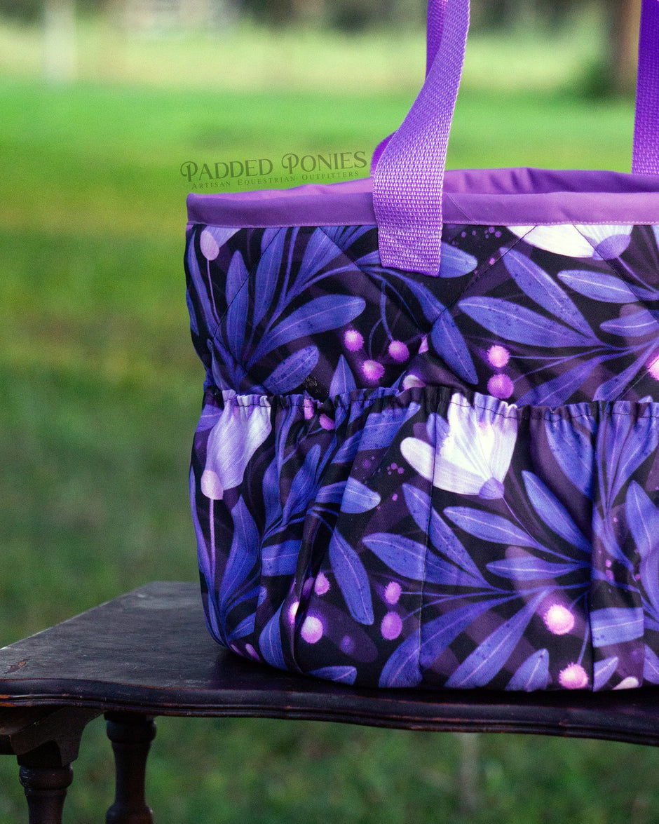 Purple Moonflowers Collection by Padded Ponies