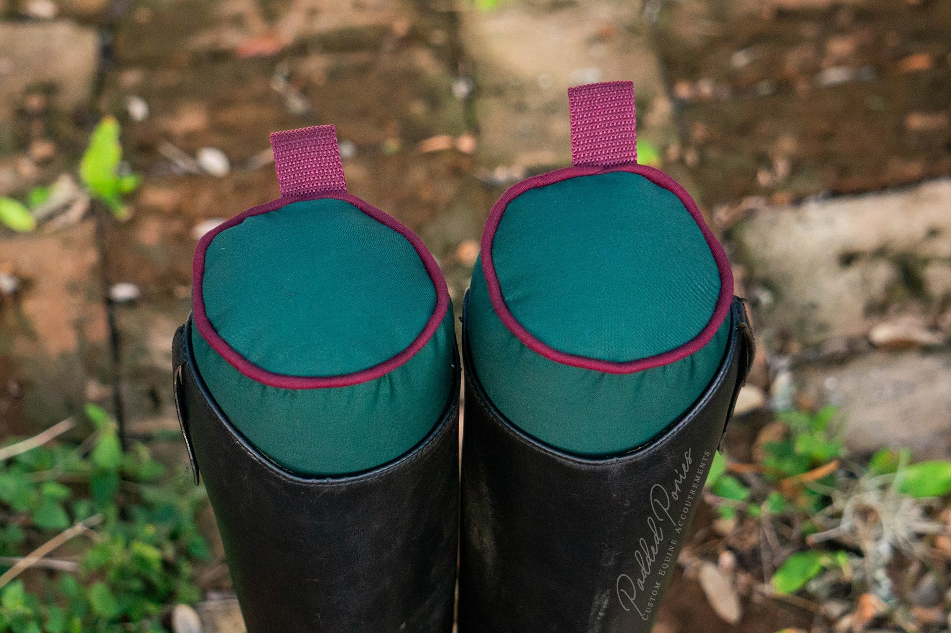 Custom Solid Color English Boot Trees – Padded Ponies